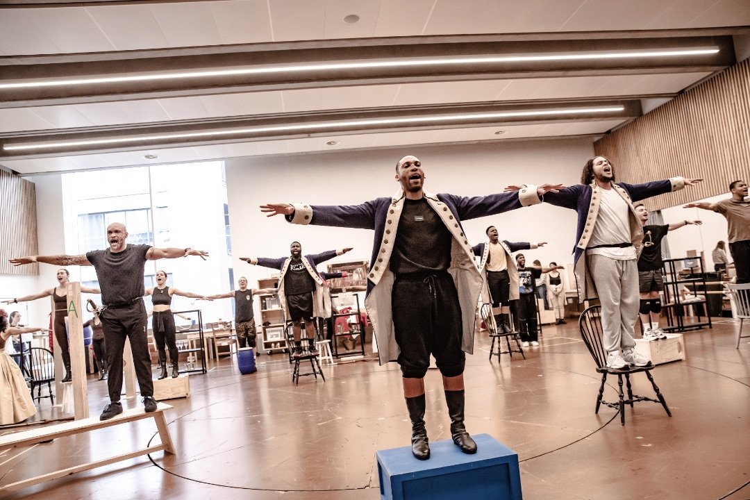 Hamilton UK & Ireland tour – rehearsal photos | West End Theatre