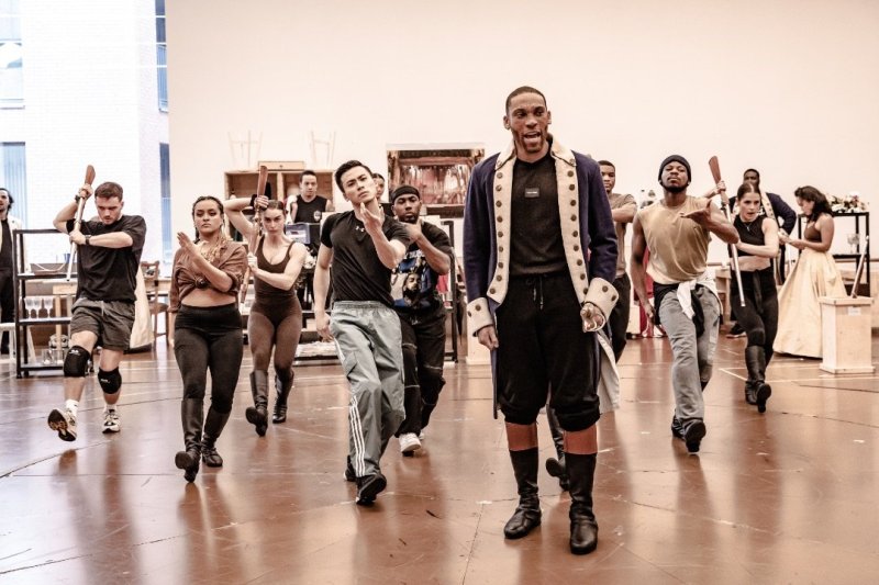 Hamilton UK & Ireland tour – rehearsal photos | West End Theatre
