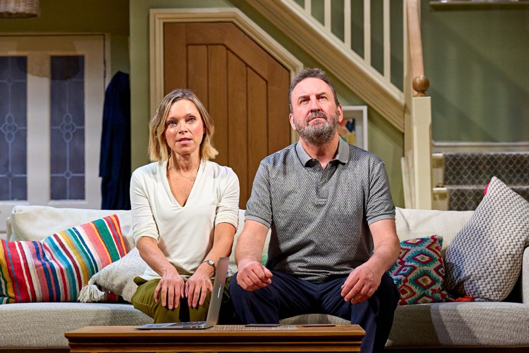 First-look Photos: The Unfriend starring Lee Mack | West End Theatre