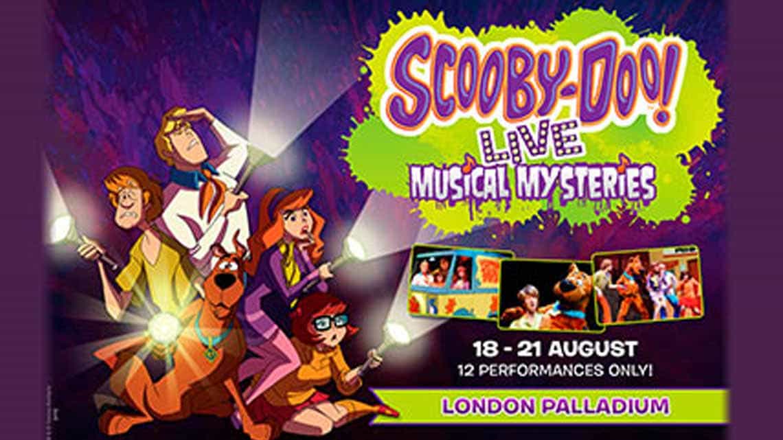 Scooby Doo Live Tickets | London Palladium | West End Theatre