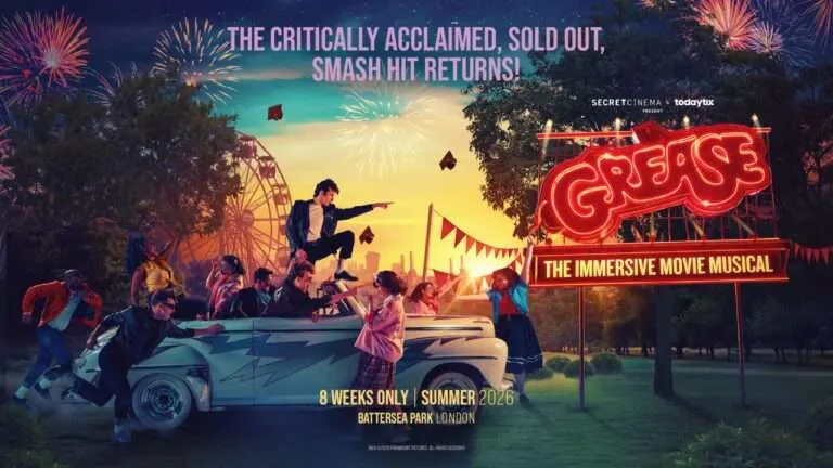Grease The Immersive Movie Musical to return to London this summer 2026 ...