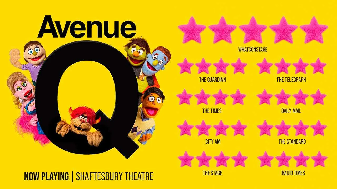 Avenue Q musical gets major London revival at the Shaftesbury Theatre ...