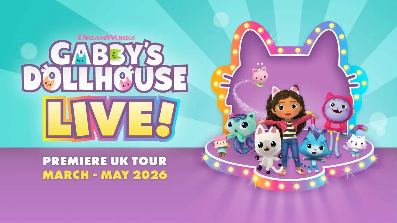 Gabby’s Dollhouse Live! musical stage tour set for 2026 | West End Theatre