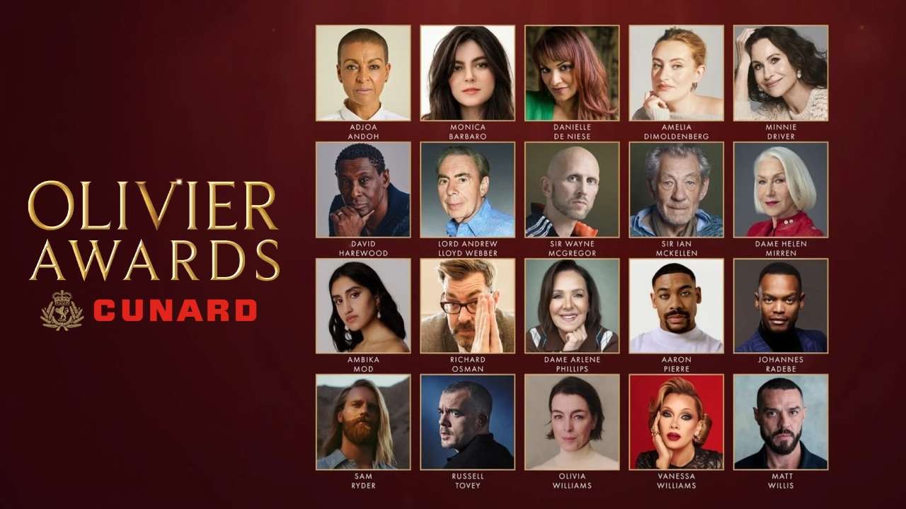 Presenters & performances announced for this Sunday’s Olivier Awards ...