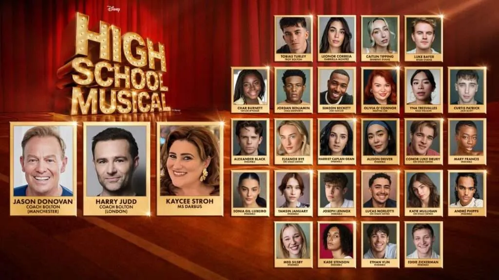Full casting announced for Disney's High School Musical, London | West ...